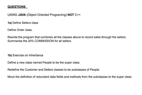 Java Programming Product Class Package