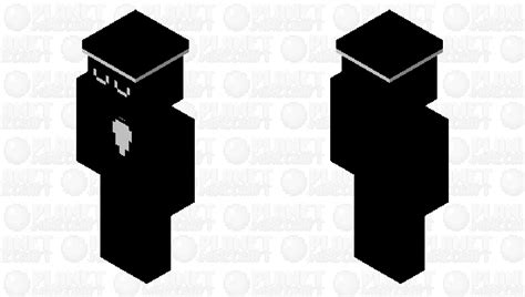 Black Sprunki Minecraft Skin