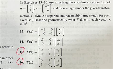 Solved In Exercises And Use A Rectangular Chegg