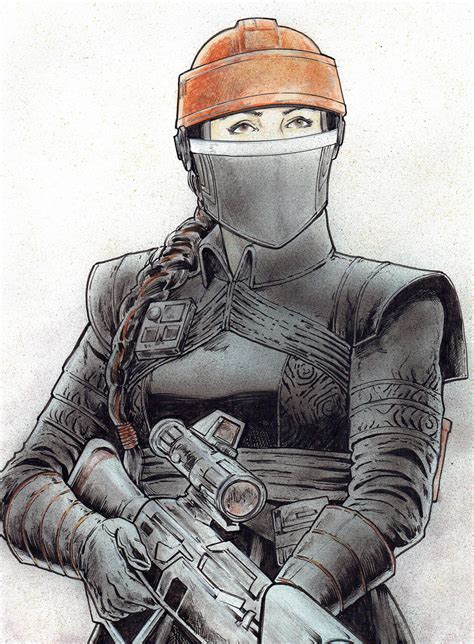 Fennec Shand Book Of Boba Fett By Jasonbaroody On Deviantart