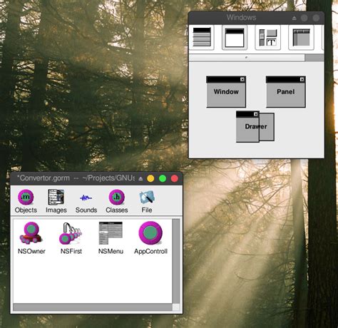 2 1 designing the ui — gnustep
