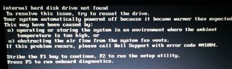 fix the hard drive not installed found detected issue on dell hp