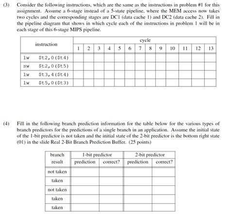 solved 1 fill in the traditional pipeline diagram that