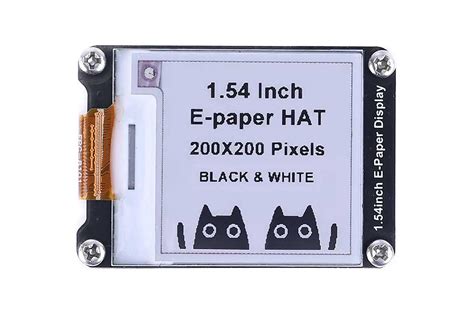 xicoolee 1 54 inch e ink display module for raspberry pi