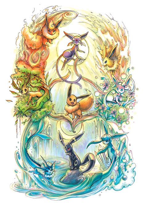 How To Draw Eeveelutions