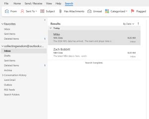 Outlook How To Search Emails By Date Range Collecting Wisdom