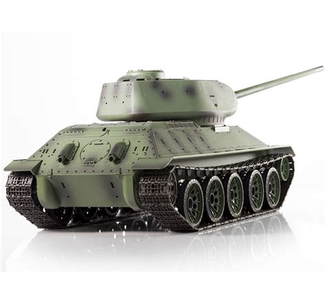 Радиоуправляемый танк Heng Long Russia T34-85 масштаб 1:16 2.4G - 3909 ...