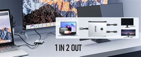 Unitek Usb C Switch 1 In 2 Out 2 In 1 Out Usb Bi Directional Switcher Selector 2