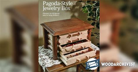 Jewelry Box Plans Woodarchivist