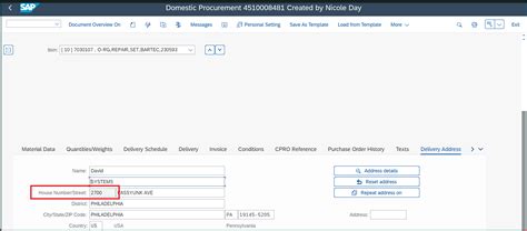 Make House Number Field Uneditable In Me21n M22n Sap Community
