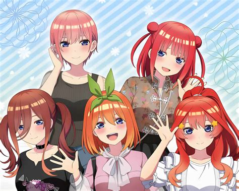 Download Itsuki Nakano Ichika Nakano Yotsuba Nakano Nino Nakano Miku