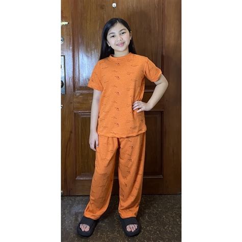 Terno Pajama Cotton Jersey Shopee Philippines