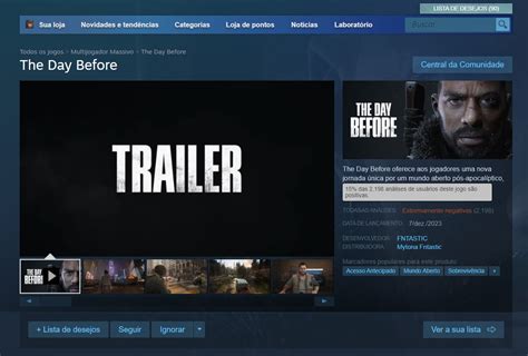 The Day Before Lança Na Steam E é Massacrado Por Usuários