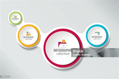 4 단계 요소 거품 차트 체계 다이어그램 템플릿 infographic 템플릿입니다 0명에 대한 스톡 벡터 아트 및 기타 이미지