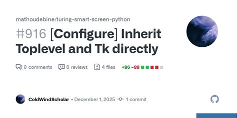 Configure Inherit Toplevel And Tk Directly By Coldwindscholar · Pull
