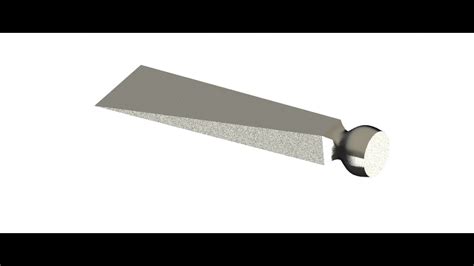 Wedge Design In Solidworks Tutorial Youtube