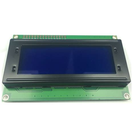 Display LCD X Back Azul Letra Branca Modelo A