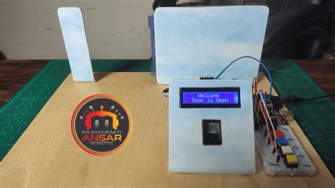 Fingerprint Door Lock Security System MA Robotic