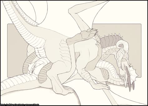 Rule 34 Anus Artonis Ass Black Horn Claws Cuddling Dragon Duo Female