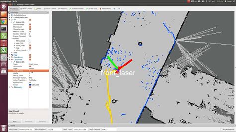 Robot Localization AMCL LMS 100 Volksbot YouTube