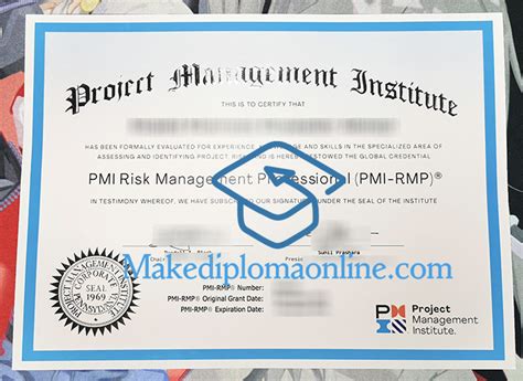 Buy A Fake Pmi Certificate Online