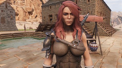 Wallpaper Conan Exiles Fantasy Girl Screen Shot Video Game