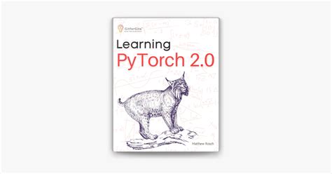 ‎learning Pytorch 20 By Matthew Rosch On Apple Books