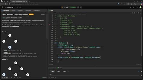 Leetcode 1469 Find All The Lonely Nodes Java Youtube