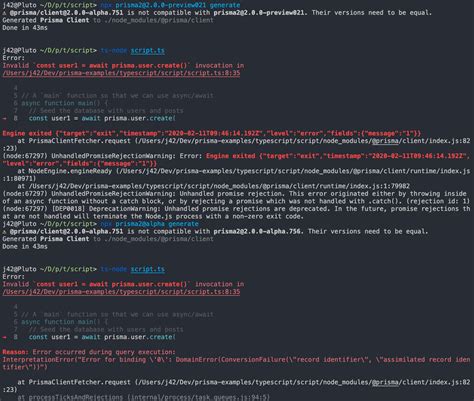 Gracefully Handle Incorrect Id Column Type · Issue 456 · Prismaprisma