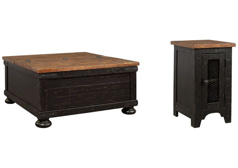 Valebeck Coffee Table With 1 End Table