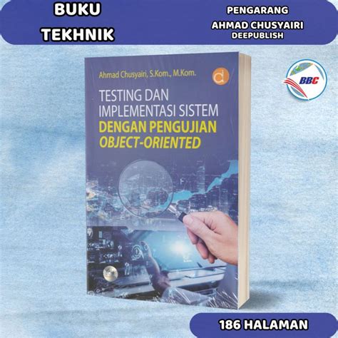 Jual Buku Testing Dan Implementasi Sistem Dengan Pengujian Object Oriented Shopee Indonesia
