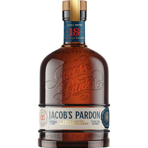 Jacobs Pardon 18yr Small Batch Whiskey 3 Total Wine And More