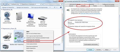 Compartir Una Impresora En Red Con Windows 7