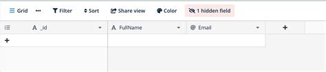 Is This A Bug Hidden Field Getting Generated Automatically Baserow