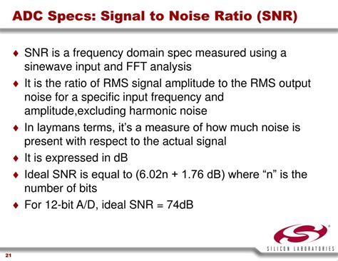 Ppt Understanding Adc Specifications Powerpoint Presentation Free