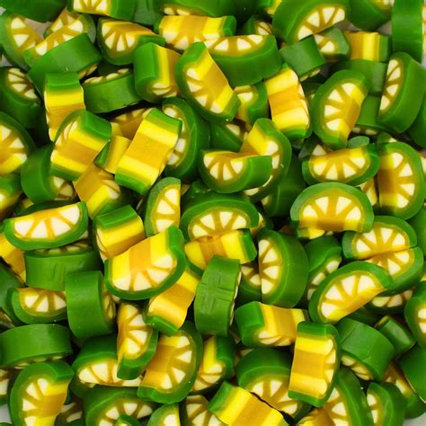 Lemon And Lime Liquorice Slices Giant Bradleys Online Sweet Shop
