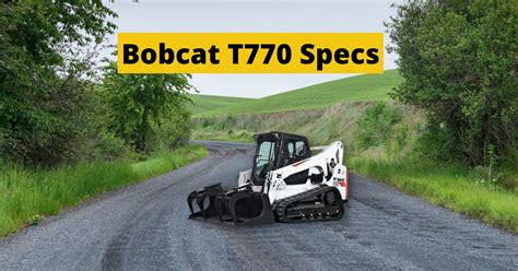 Bobcat T770 Specs M2 Compact Track Loader Features And Performance