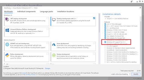 Visual Studio How To Install Build Tools For V141 Xp For VC 2017