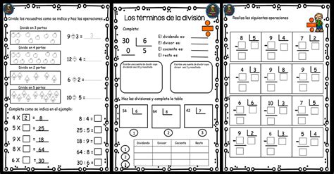 Secuencia De Division Para Tercer Grado Abreviado