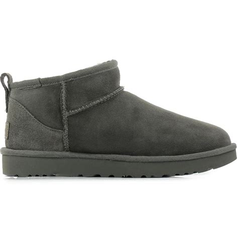 Ugg Classic Ultra Mini Boot Grey Minimalist Style