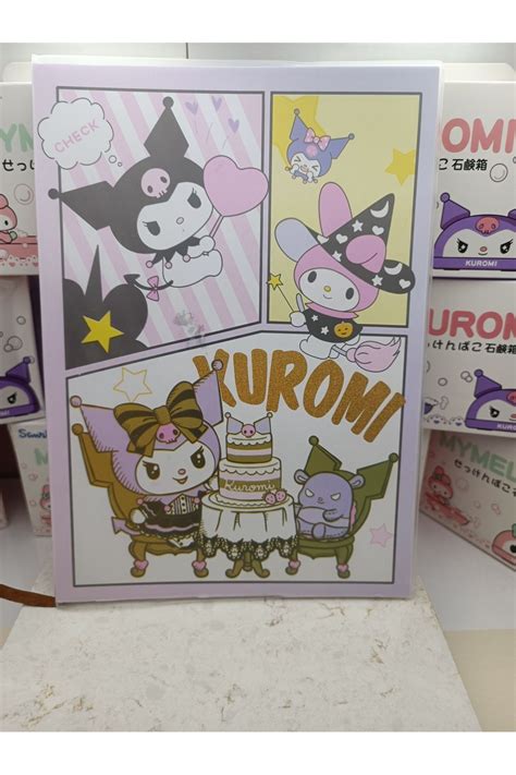 Meyra Accessories Sanrio Kawai Kromi Helo Kity My Melodi Şeffaf Mat