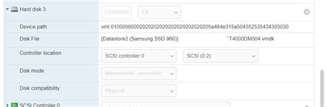 Esxi 80 Unable To Add Hard Disk To Vm Vmware Vsphere