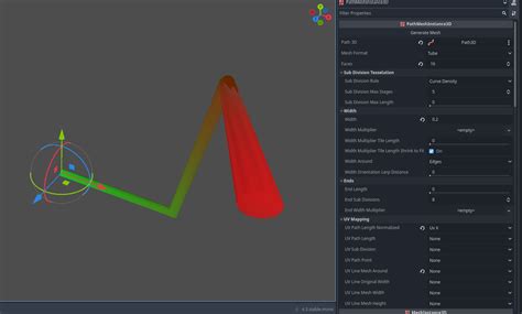 Pathmeshinstance3d Godot Asset Library