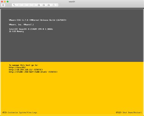 Nsx T Home Lab Part 2 Configuring Esxi Vms Ithinkvirtual™