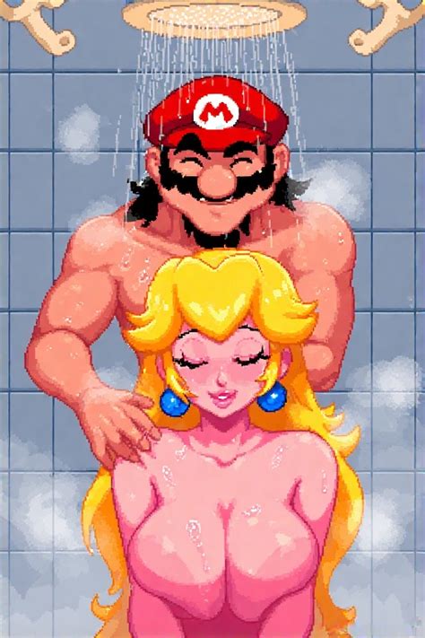 Rule 34 Ai Generated Breasts Dick Gb Gba Gbc Mario Series Nes Peach Pixel Pixel Art Princess