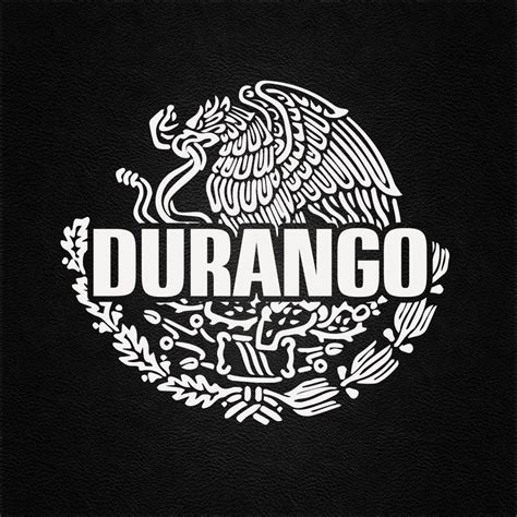 Durango Escudo Mexicano Decal Aguila Mexicana Orgullo Mexicano