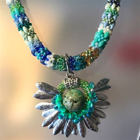 Dancing Daisy Beaded Kumihimo Tutorial 2020 Etsy