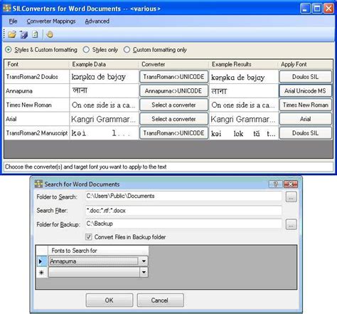 Sil Converters Sil Language Technology