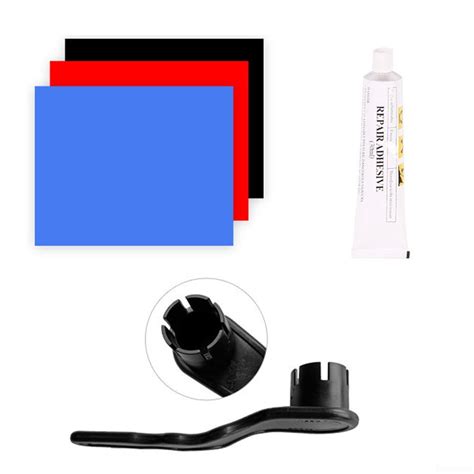 Sup Repair Kit With Pvc Patch Glue For Inflatable Portable Stand Up Paddleboard