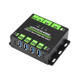 Industrial Grade USB HUB Extending 4x USB 3 2 Ports Switchable Dual Hosts Multi Protections